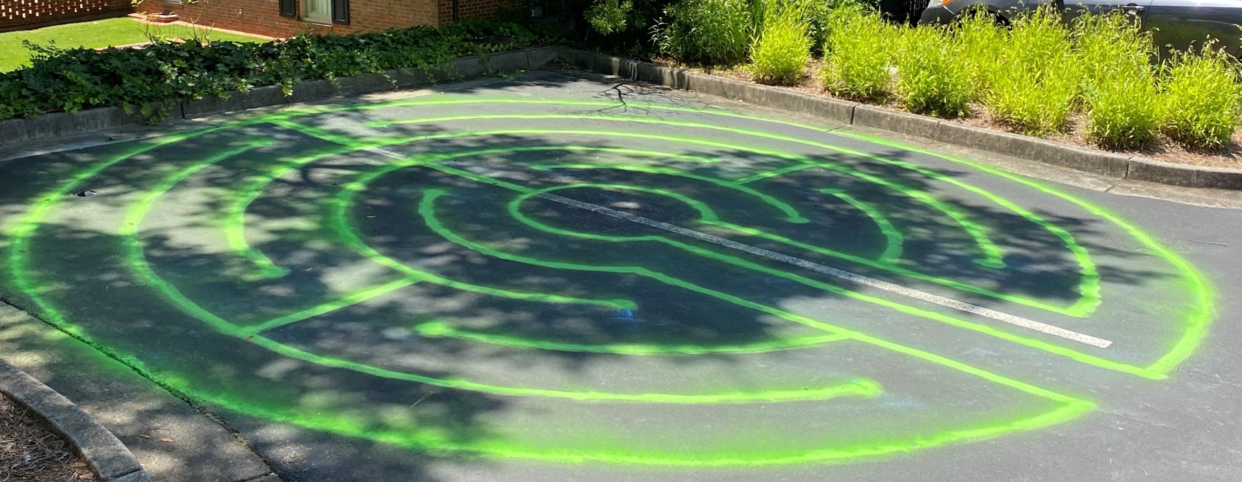 Sacred Walking - The Labyrinth - Grace Episcopal Church, Gainesville, GA